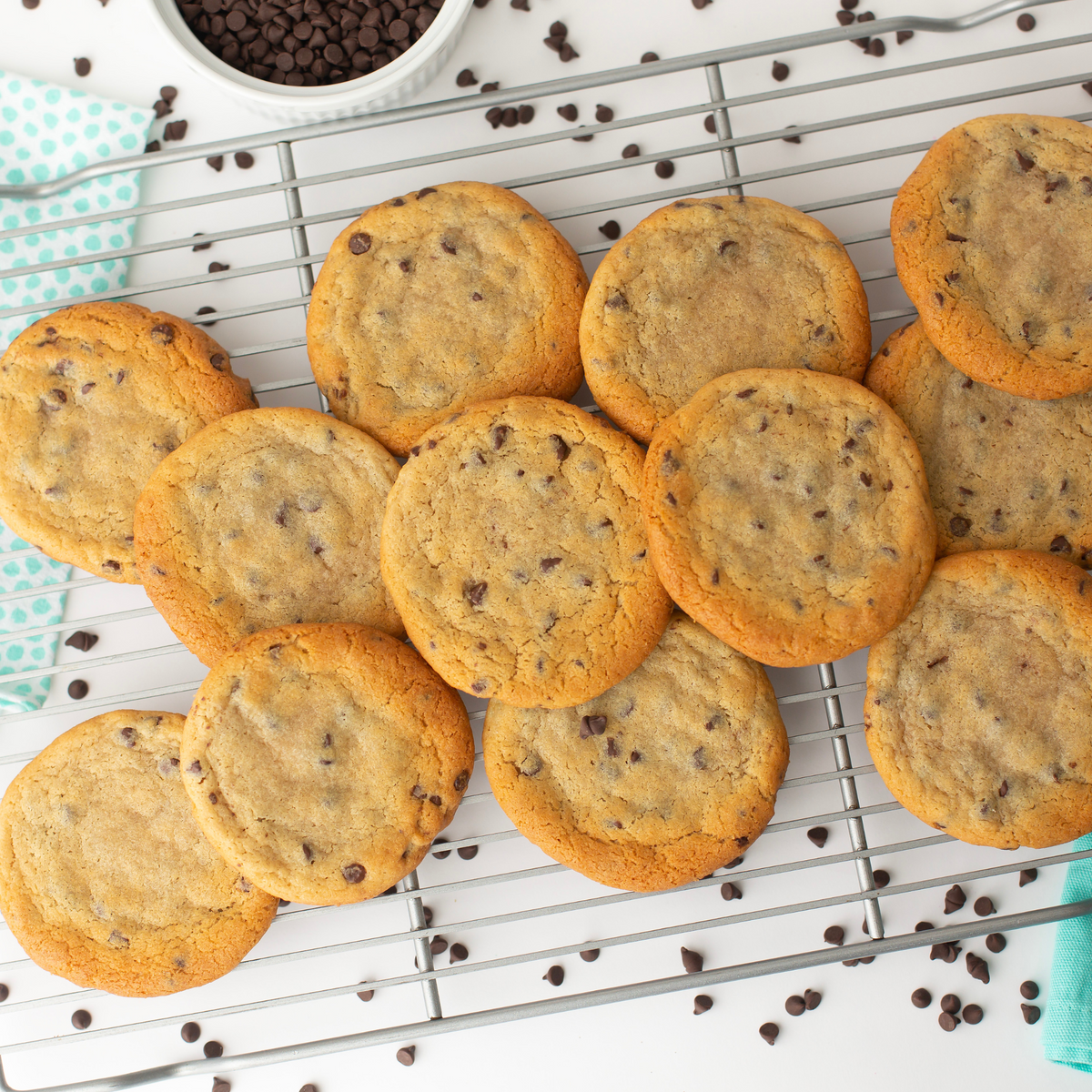 Chocolate Chip Cookies - Gourmet Gift Box (12ct) – ellenjaycookies